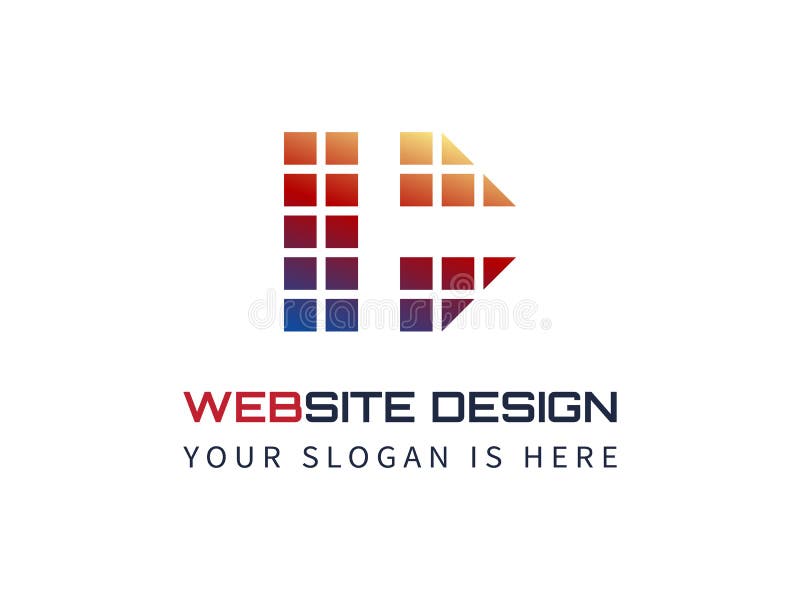 Creative Logo Design Based Arrow Shape. Pixel Art, Gradient. Business ...