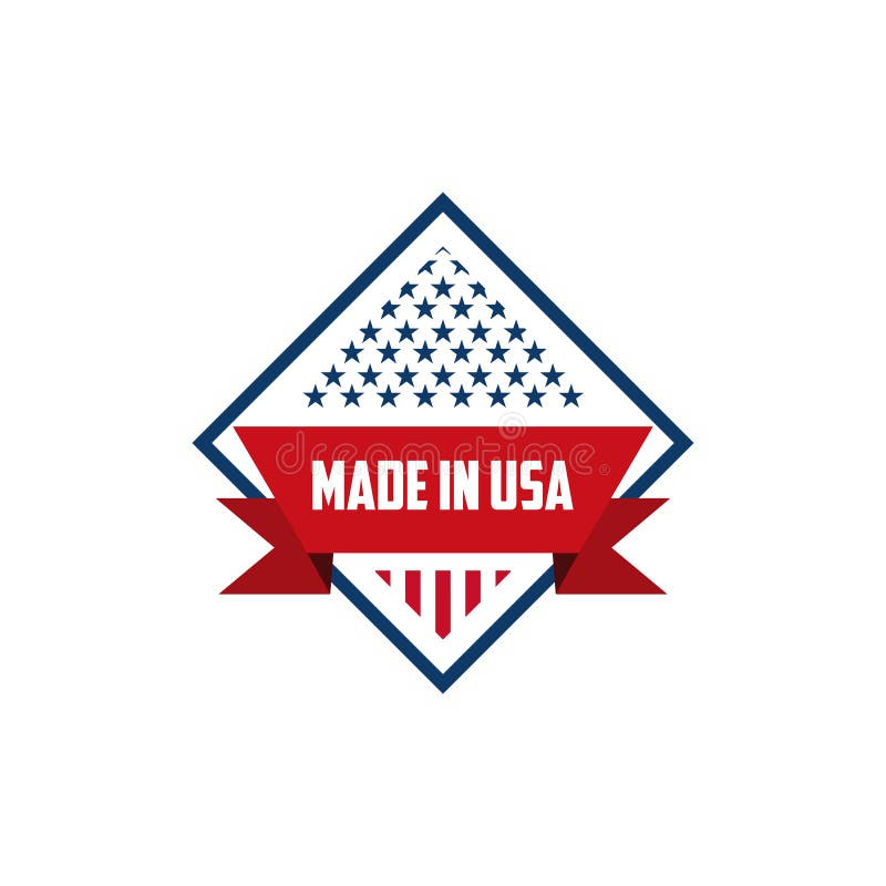 Logo Design Concept American Vector Template Stock Vector ...