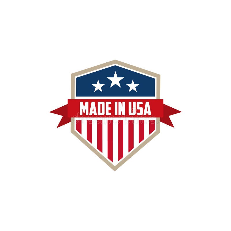 Logo Design Concept American Vector Template Stock Vector ...