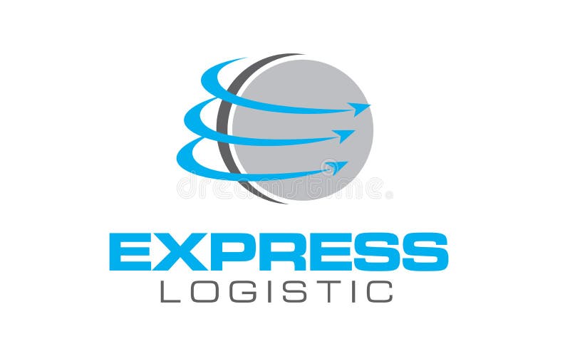 Creative Of Logo For Express Logistic Transportation Stock Vector ...