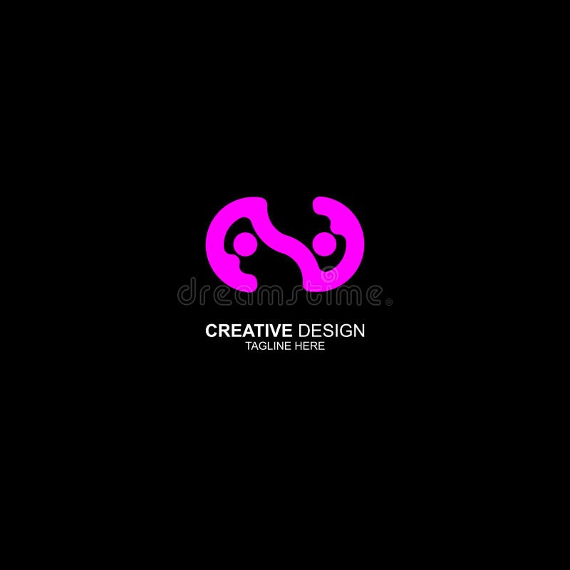 Creative Logo Icon with Creative Vector Illustration Stock Vector ...