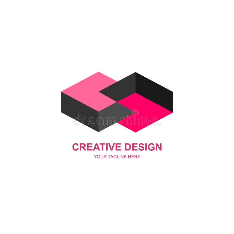 Creative Logo Icon with Vector Illustration Stock Vector - Illustration ...
