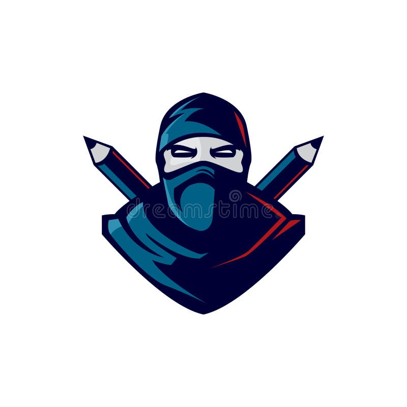 Creative Logo Template Ninja Stock Vector - Illustration of symbol ...