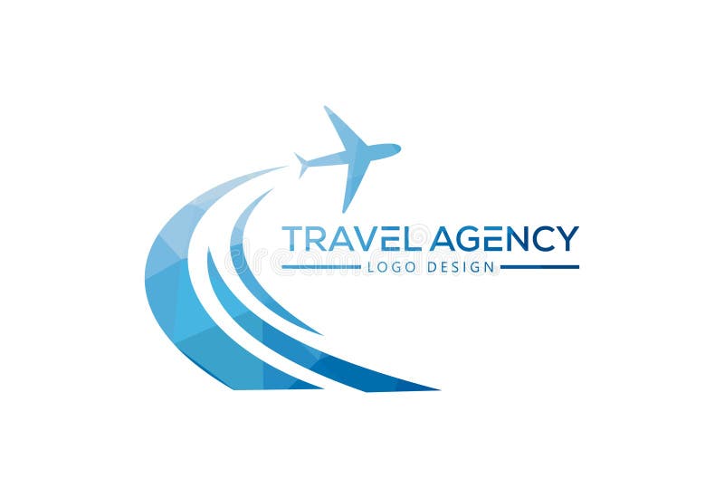 Low Poly and Tours and Travel Logo Design, Vector Illustration Stock ...