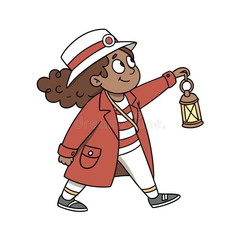 Creative Luna the Lighthouse Keeper Character Stock Vector - Illustration of sketch, ocean ...