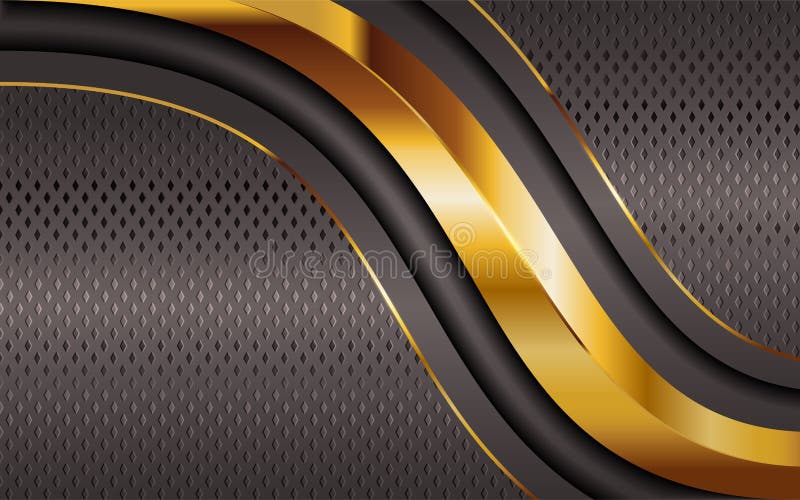 Creative Luxury Titanium Bronze and Golden Lines Background Design ...