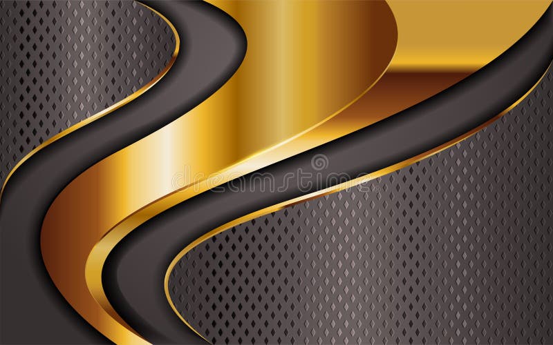 Creative Luxury Titanium Bronze and Golden Lines Background Design ...