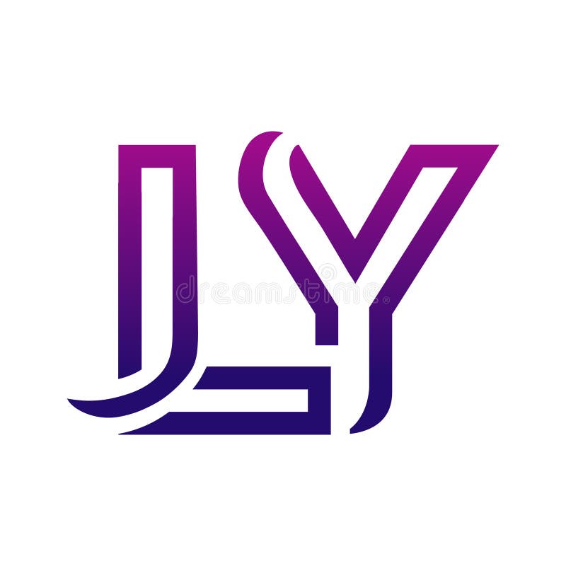Creative LY Logo Icon Design Stock Vector - Illustration of isolated ...