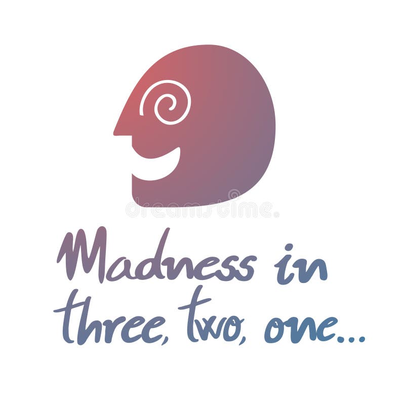 Creative mad icon stock vector. Illustration of stress - 144714070