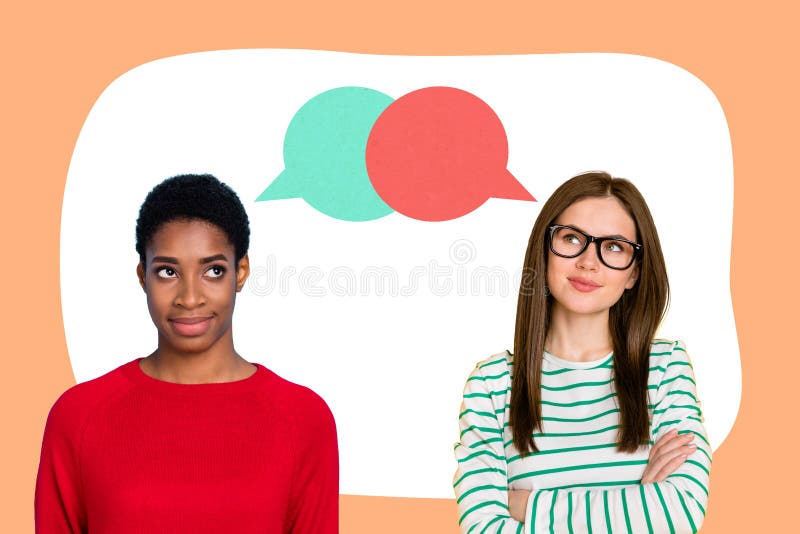 Creative Magazine Poster Banner of Two People Classmates Fellows Decide ...