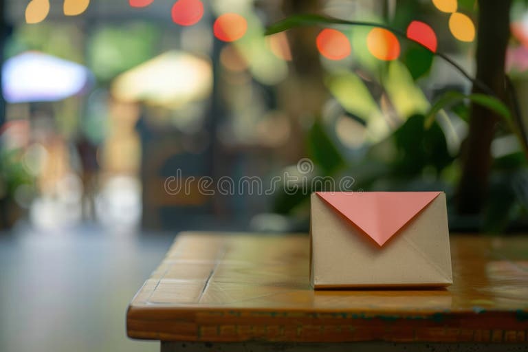 Creative Mailing Concept with Digital Envelopes, Traditional Letters ...