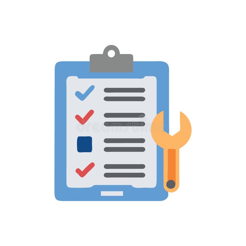 Maintenance Checklist Stock Illustrations – 3,559 Maintenance Checklist ...