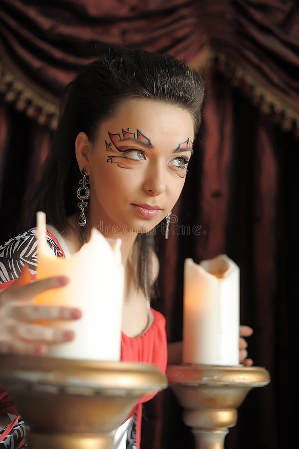 Medieval fantasy princess stock image. Image of europe - 40350189