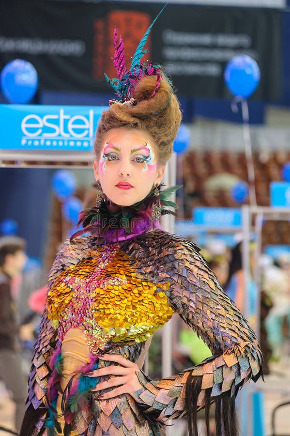Creative Makeup Show at the Festival of Beauty Editorial Photography ...