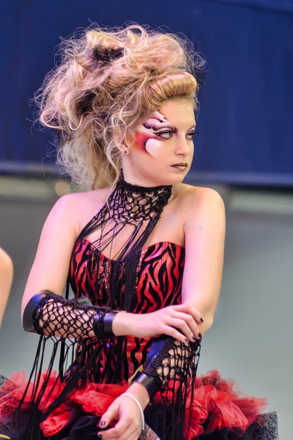 Creative Makeup Show at the Festival of Beauty Editorial Photo - Image ...