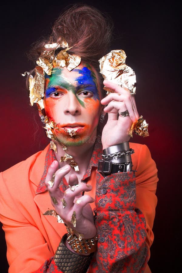 Creative man. stock image. Image of handsome, face, event - 37829681