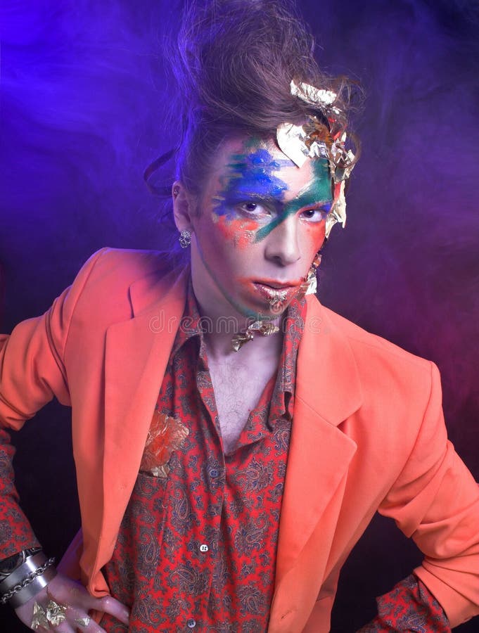 Creative man. stock image. Image of fate, halloween, event - 39847075