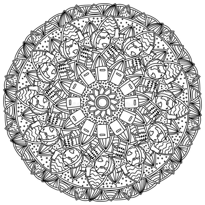 Meditative Patterns Stock Illustrations – 1,212 Meditative Patterns ...