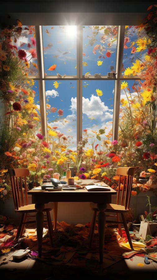 Creative Manipulation of Beautiful Fantasy Illustration Stock ...