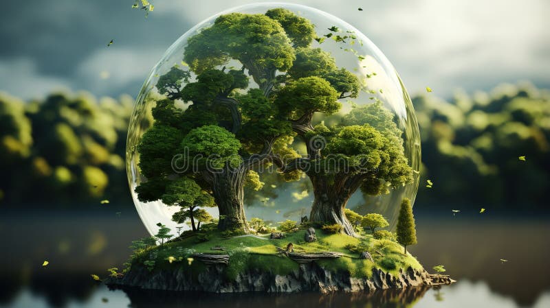 Creative Manipulation of Beautiful Fantasy Illustration Stock ...