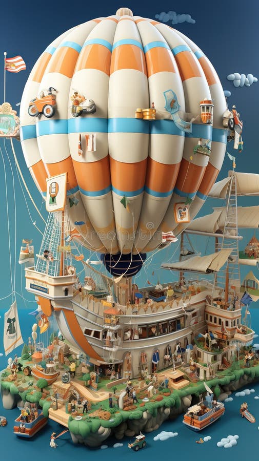 Creative Manipulation of Beautiful Fantasy Illustration Stock Image ...