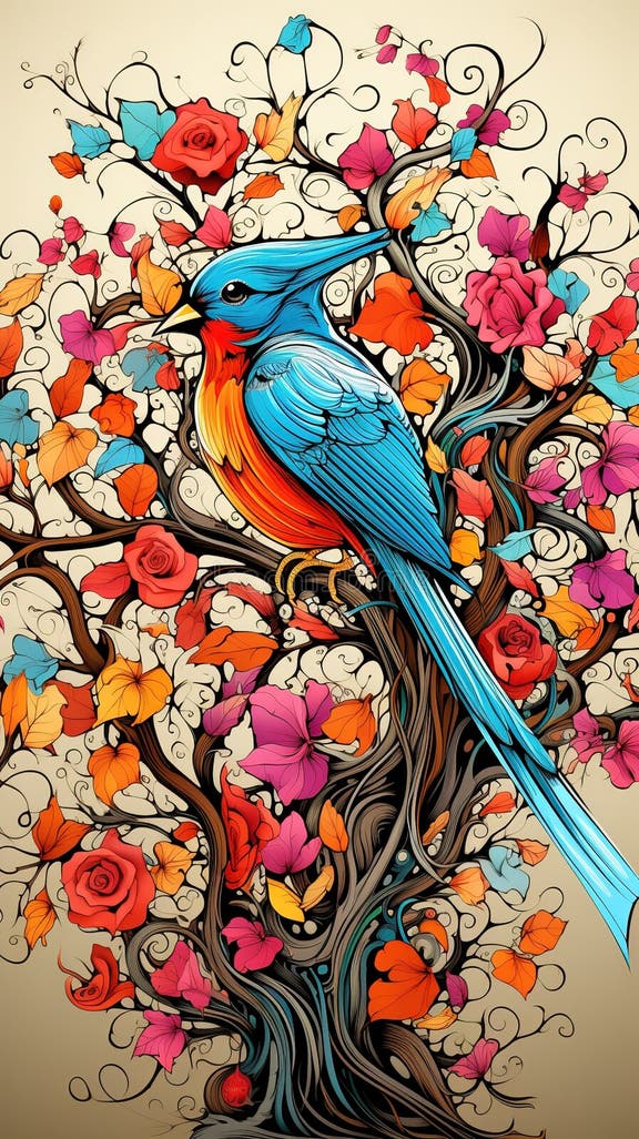 Creative Manipulation of Beautiful Fantasy Illustration Stock Photo ...