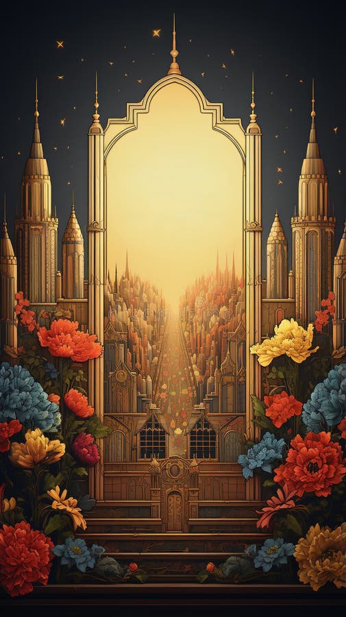 Creative Manipulation of Beautiful Fantasy Illustration Stock Photo ...