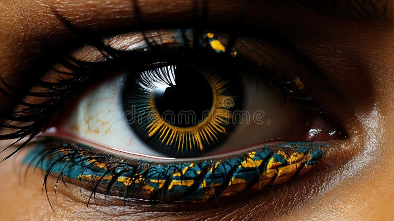 Creative Manipulation of Eye Vision Stock Photo - Image of vision ...