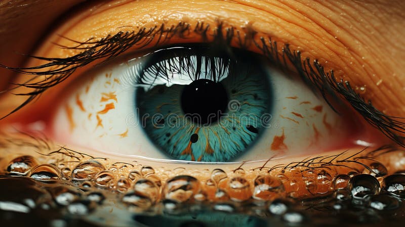 Creative Manipulation of Eye Vision Stock Photo - Image of mindbending ...