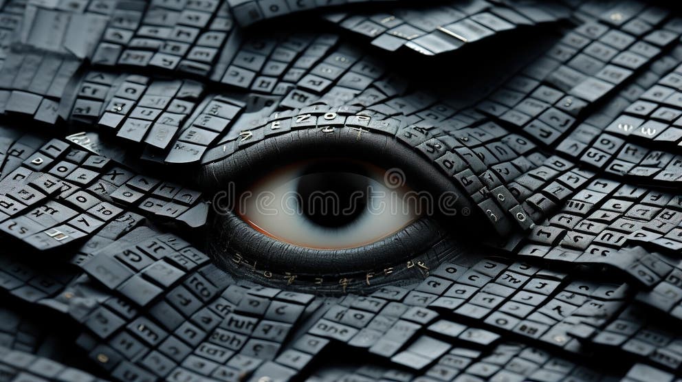 Creative Manipulation of Eye Vision Stock Image - Image of mindbending ...