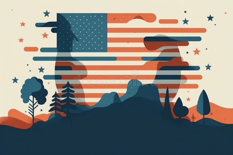 Creative Manipulation of Flag for Independence or Republic Day Stock ...