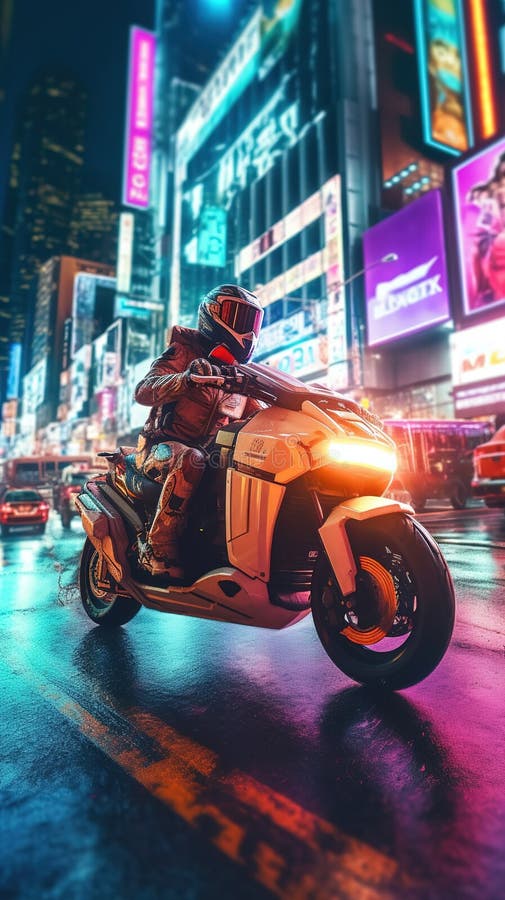 Creative Manipulation of Sci Fi Futuristic World Stock Illustration ...