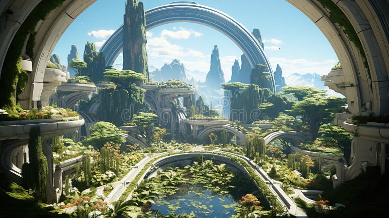 A Beautiful Environment, a Place To Visit for Vacation Stock ...