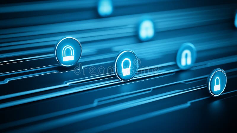 A Creative Map Featuring Technology 3d Illustration of a Smart ...