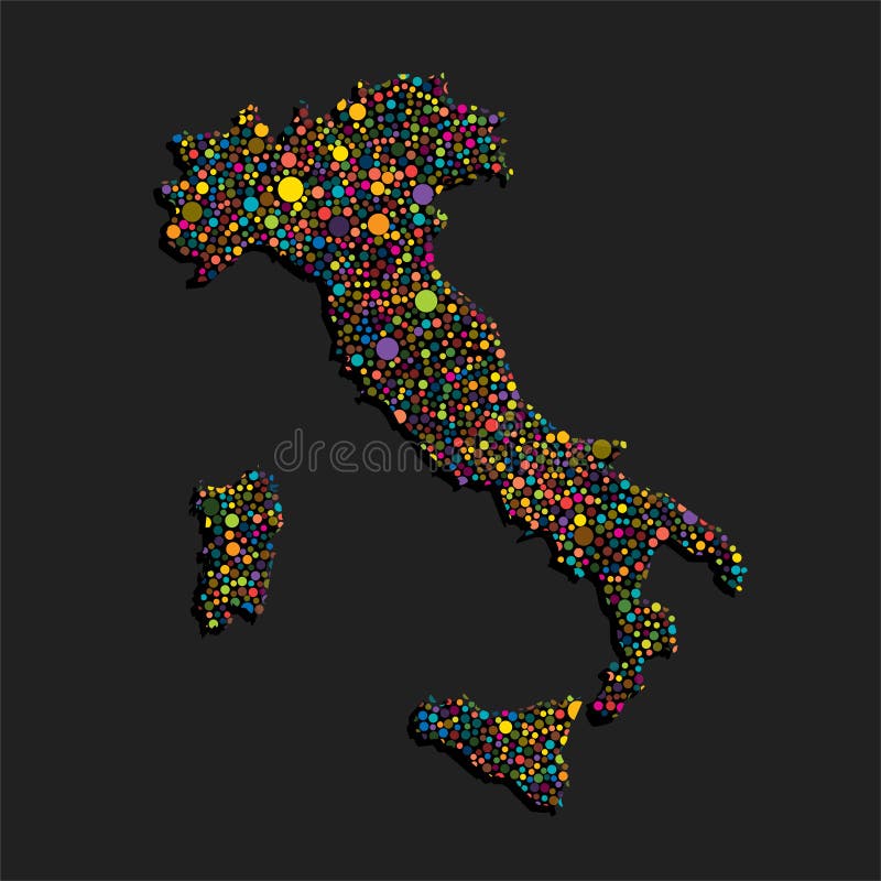 Creative Map Italy Stock Illustrations – 881 Creative Map Italy Stock ...