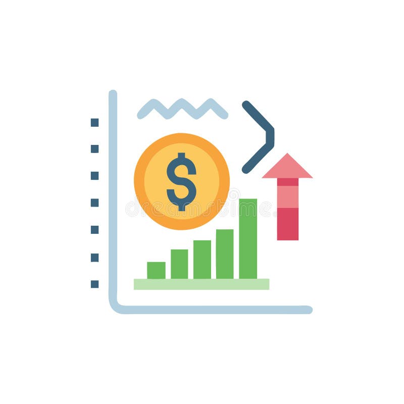 Creative Market Value Icon for Designers Stock Illustration ...