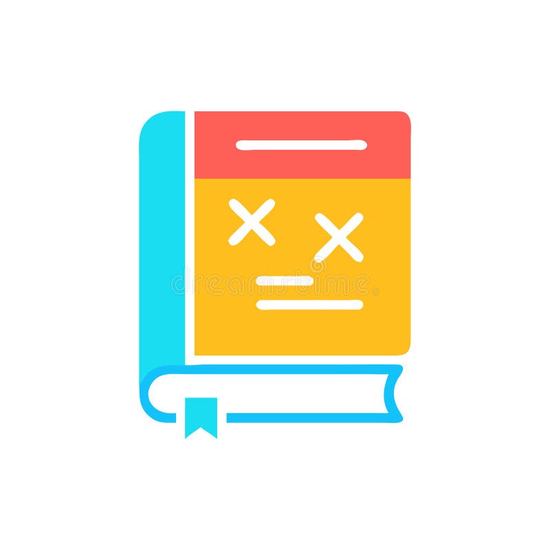 Creative Mathematics Book Icon for Education Stock Illustration ...