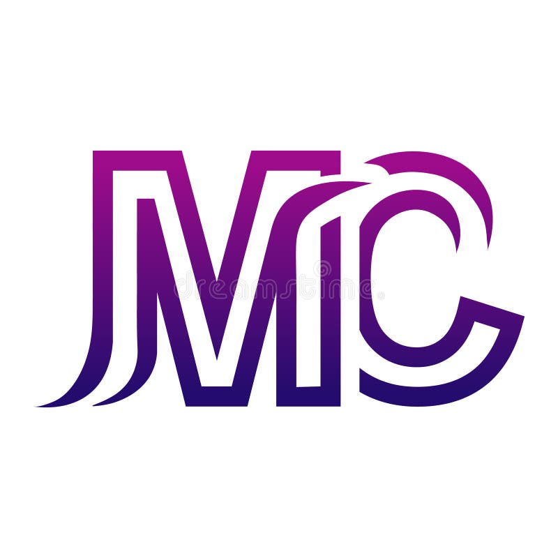 Creative MC Logo Icon Design Stock Vector - Illustration of symbol ...
