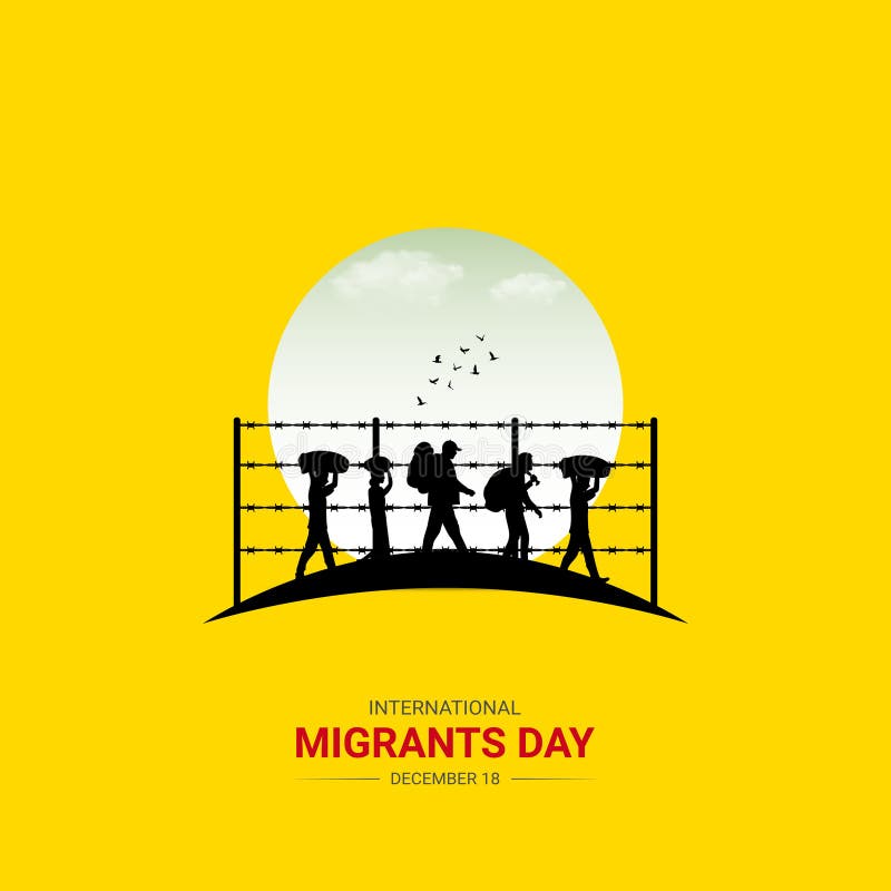 Creative Migrants Day Ads Design. International Migrants Day ...