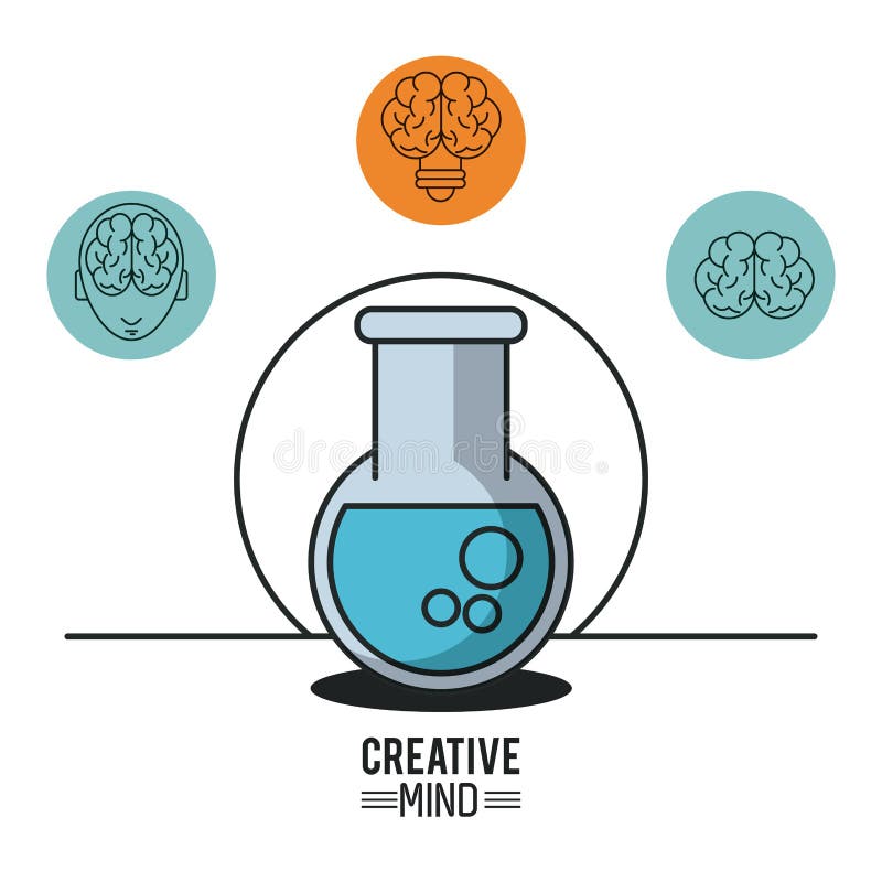 Creative mind design stock vector. Illustration of genius - 110165772