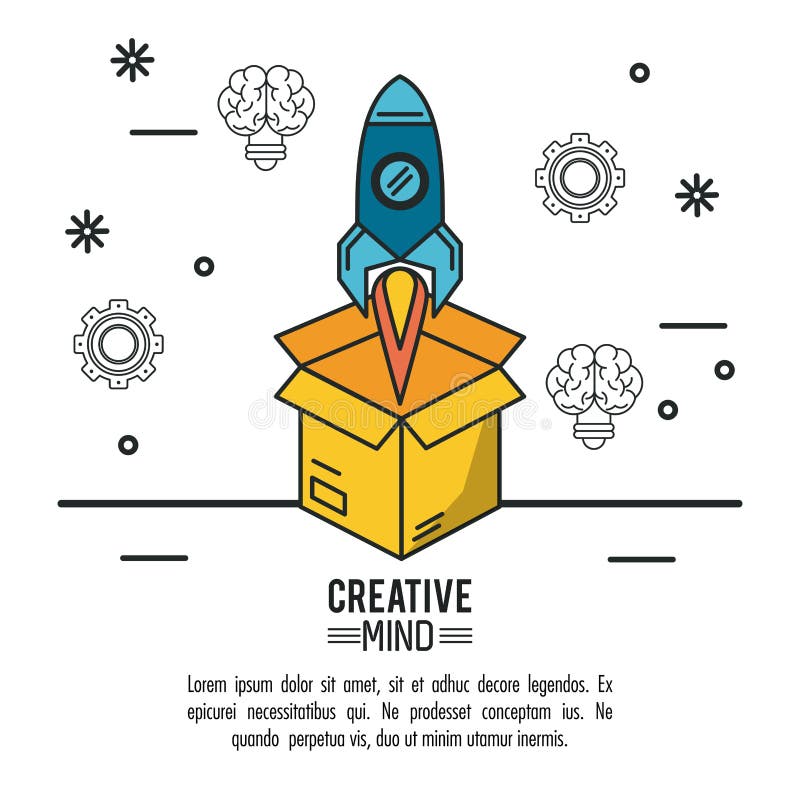 Creative mind design stock vector. Illustration of brainstorm - 110166088