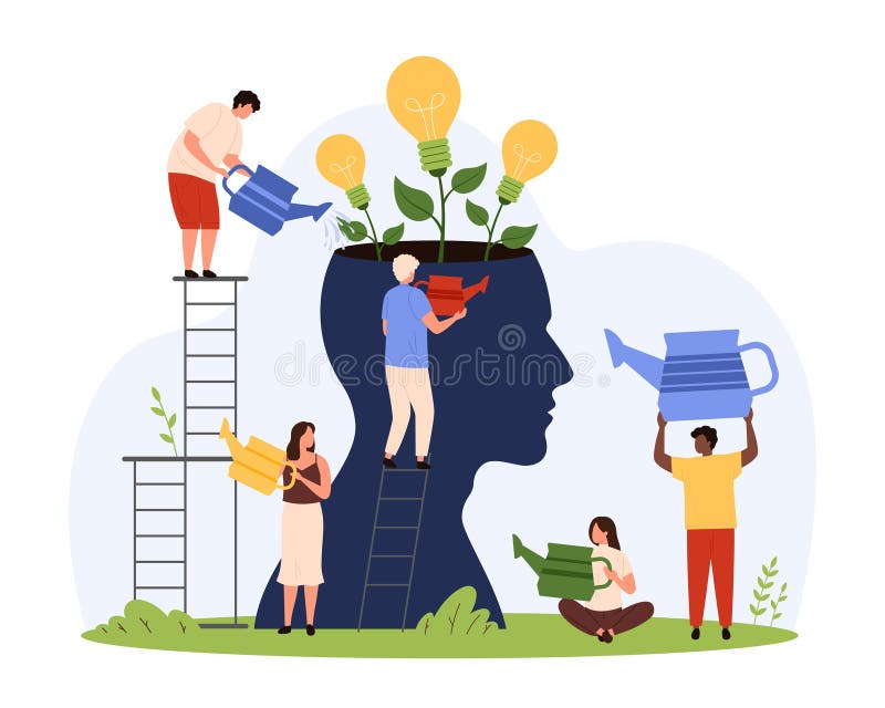 Creative Mind, Personal Growth and Ideas Development, Tiny People Grow ...