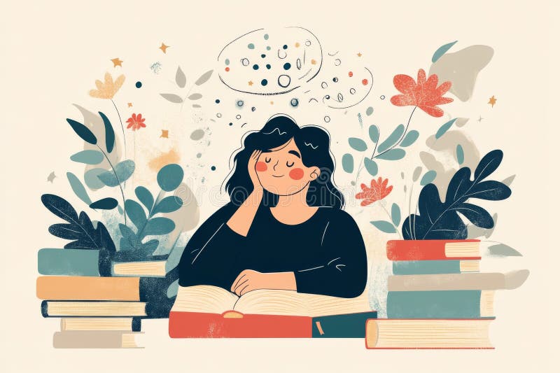 Creative Mind at Work stock illustration. Illustration of imagination ...