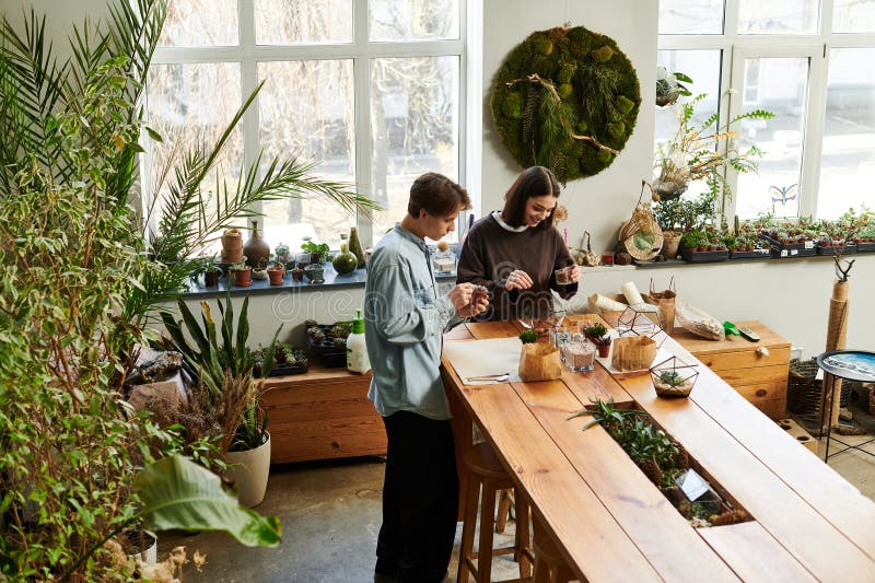 Creative Minds Explore Imagination in a Stock Photo - Image of ...