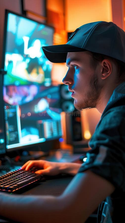 Creative Minds at Work. Game Designer Brainstorming a New Game Concept ...