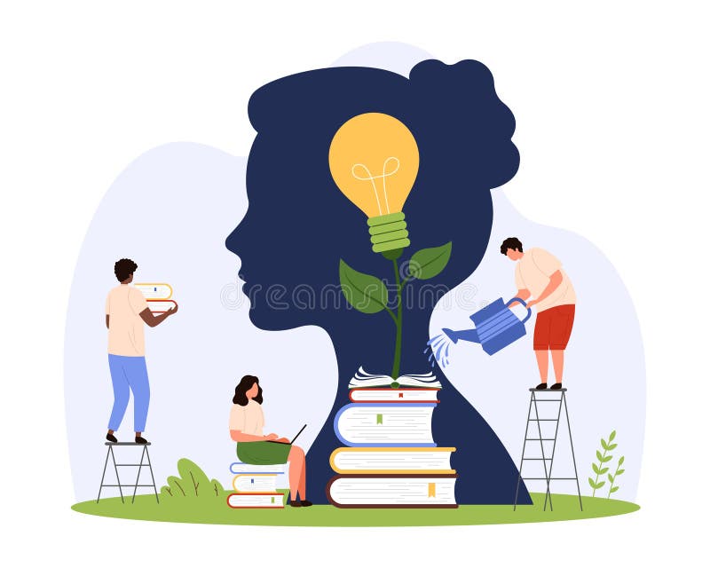 Creative Mindset Development with Knowledge Help, Tiny People Growing ...