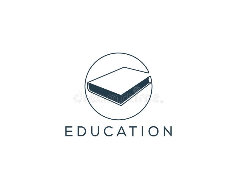 Creative and Minimal Education Flat Vector Logo Design Template. Stock ...