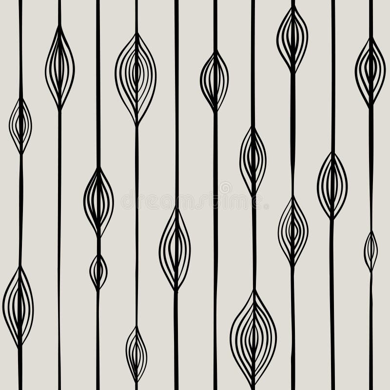 Creative Minimalist Hand Draw Abstract Art Grunge Seamless Pattern with ...