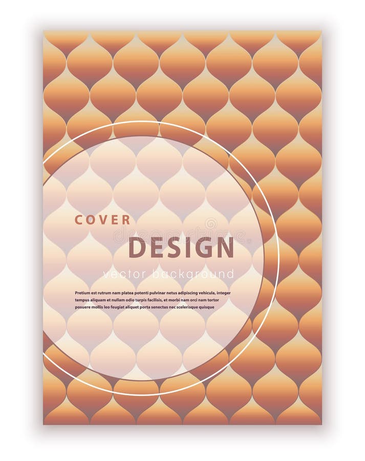 Creative Minimum Template for Cover Design, Vector Abstract Background ...