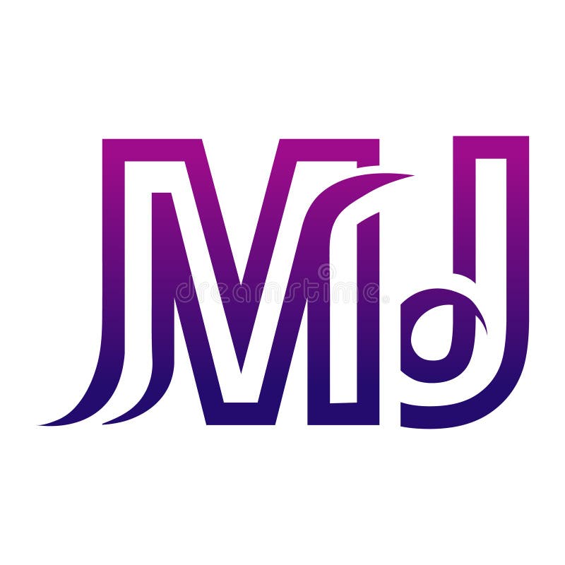 Creative MJ Logo Icon Design Stock Vector - Illustration of edge, logos ...